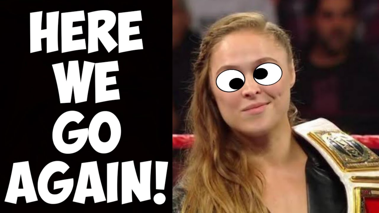Ronda Rousey gives WWE fans the finger! Says they're "F-ing UNGRATEFUL ...