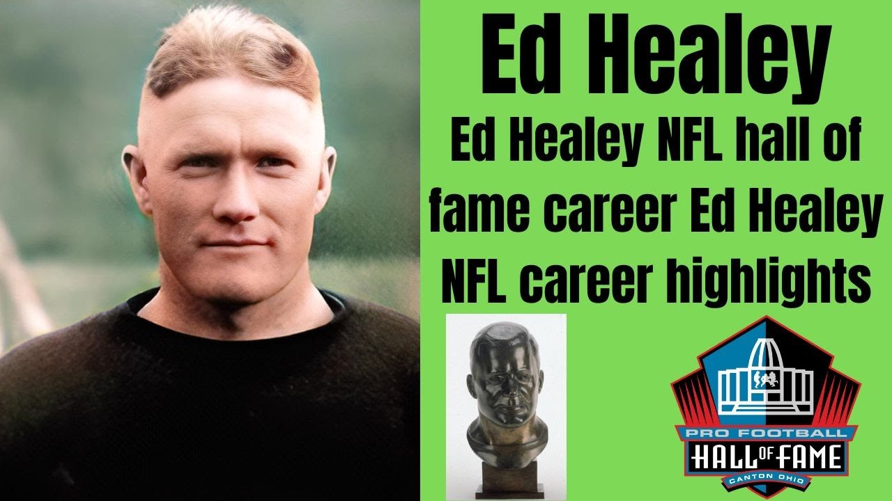 Ed Healey's SHOCKING NFL Career Highlights You Won't Believe! - YouTube