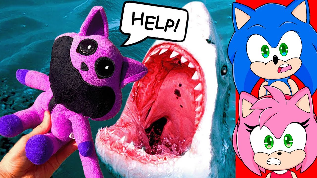 Sonic and Amy watch 100 WAYS TO KILL CATNAP - Poppy Playtime 3 - YouTube