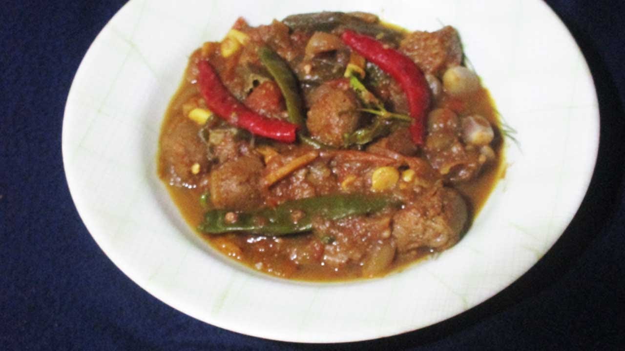 Okra Soy Chunk Stew/ Dinner recipes /Veg Recipes/ Okra Recipes /Soy ...