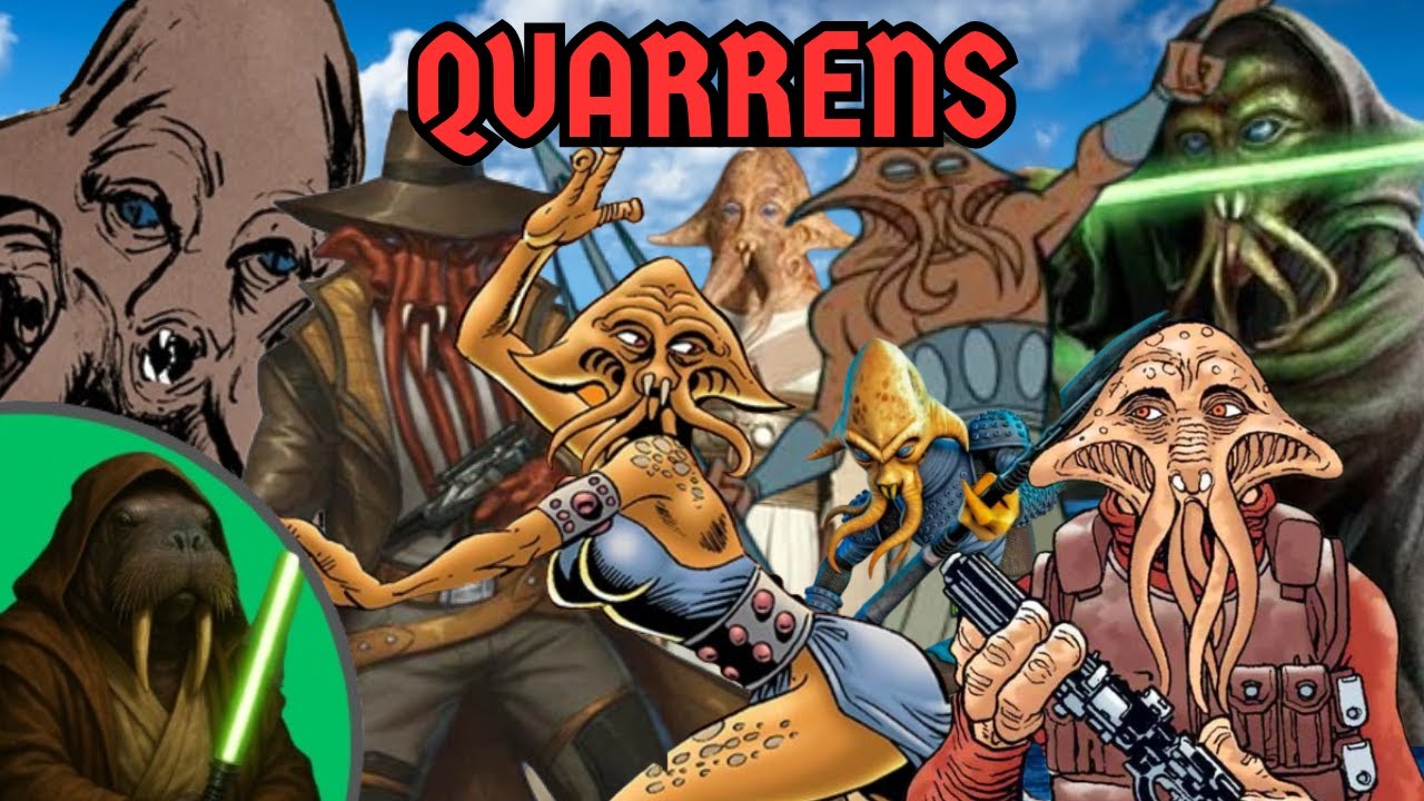 The Reclusive Squid-Faced Quarren -- Star Wars Aliens - YouTube