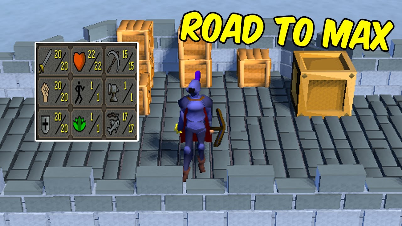 The Biggest Noob In Runescape! ROAD TO MAX Episode 3 [OSRS] - YouTube