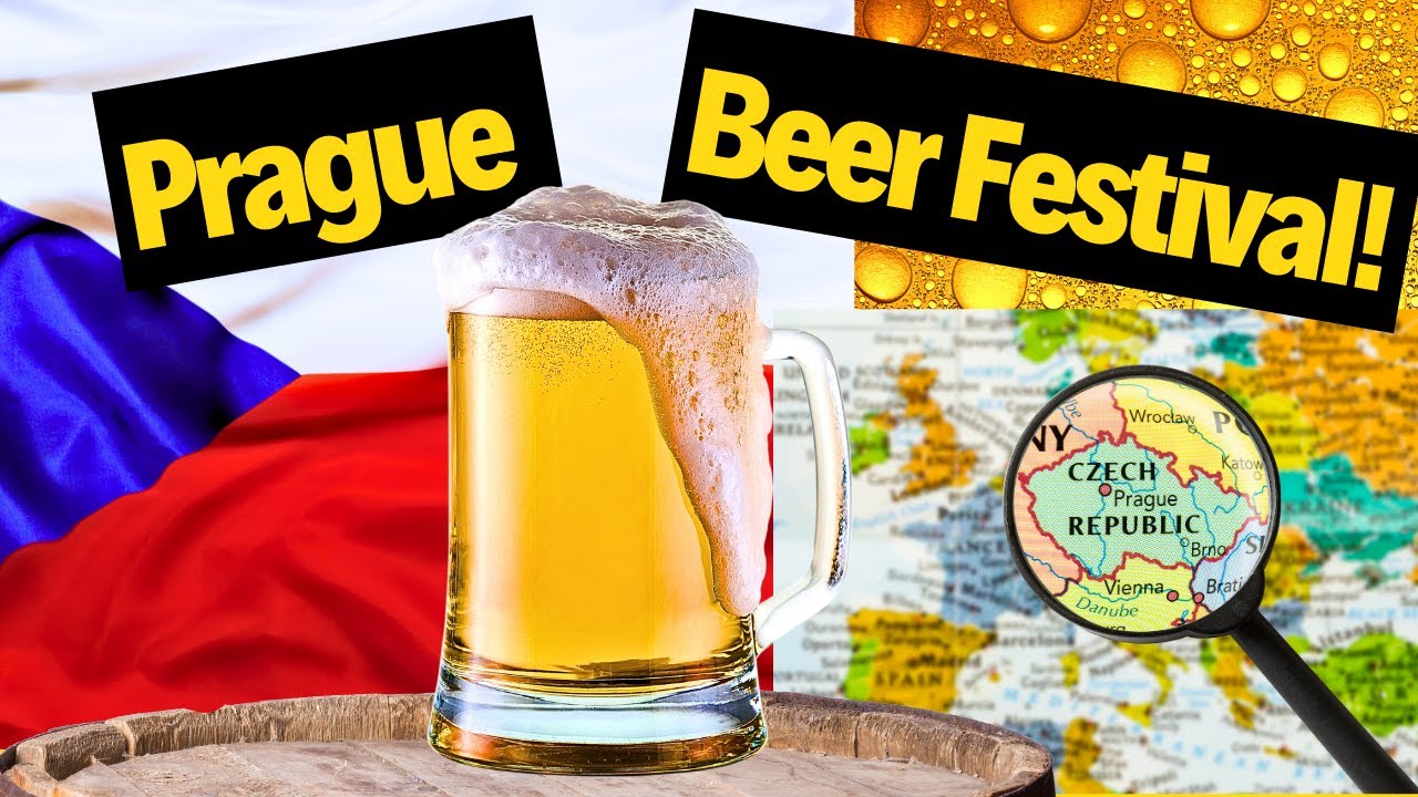 Visiting a BEER FESTIVAL in PRAGUE! 🇨🇿 | PIVO NA NÁPLAVCE 2023 - YouTube