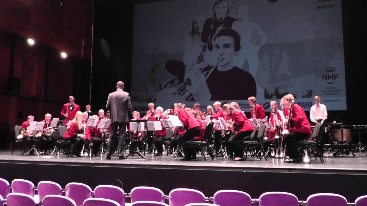 NM Midtun Skoles Musikkorps 2014 med Bilder fra turen - YouTube