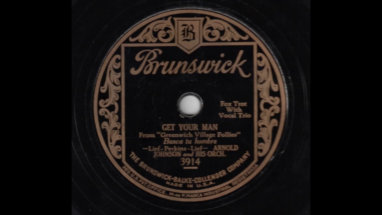 Get Your Man - Arnold Johnson & His Orchestra (Jack Purvis, Pete ...