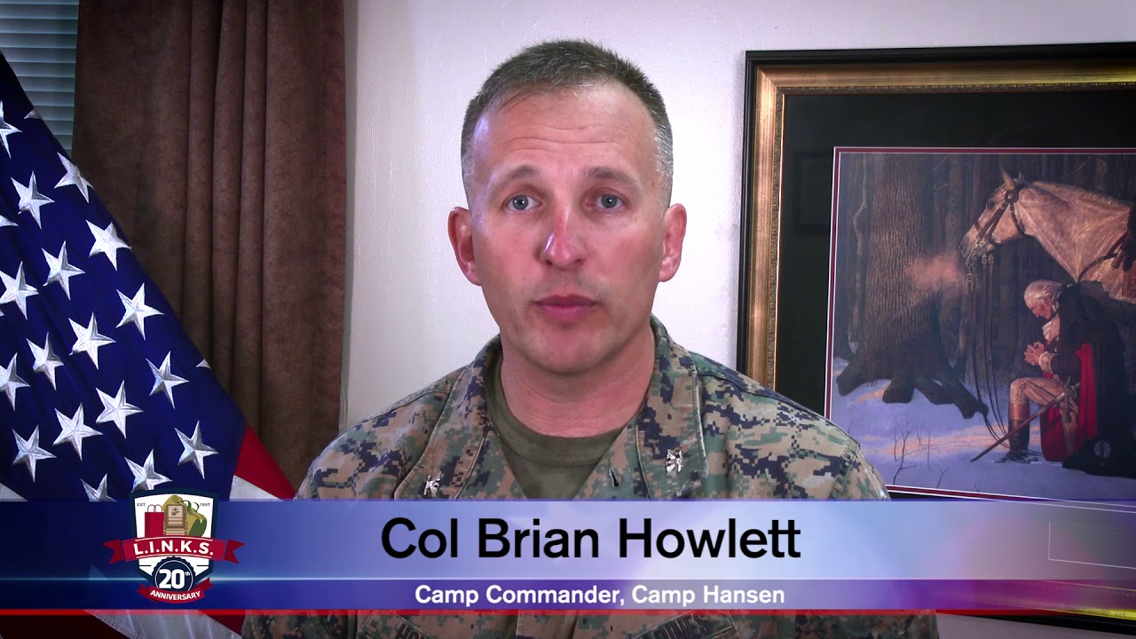MCCS TV: L.I.N.K.S. 20th Anniversary - Col Brian Howlett - YouTube
