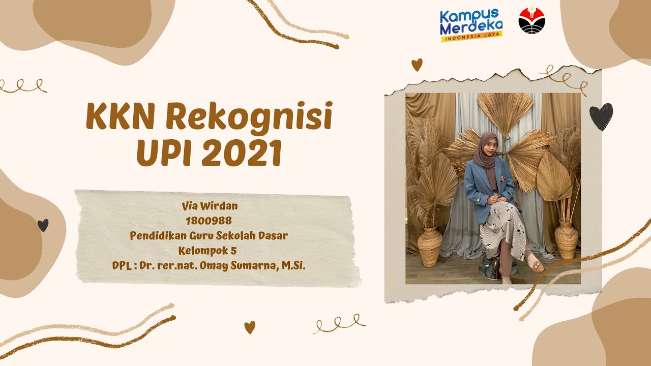 KKN Rekognisi MBKM UPI 2021 di SDN 2 Salakaria | Via Wirdan (1800988) | Kelompok 5 - YouTube