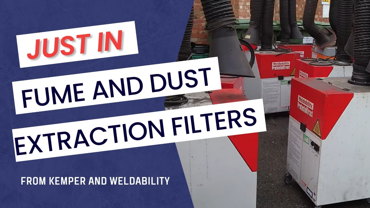 New In - Used Fume and Dust Extraction Filters from Kemper and ...