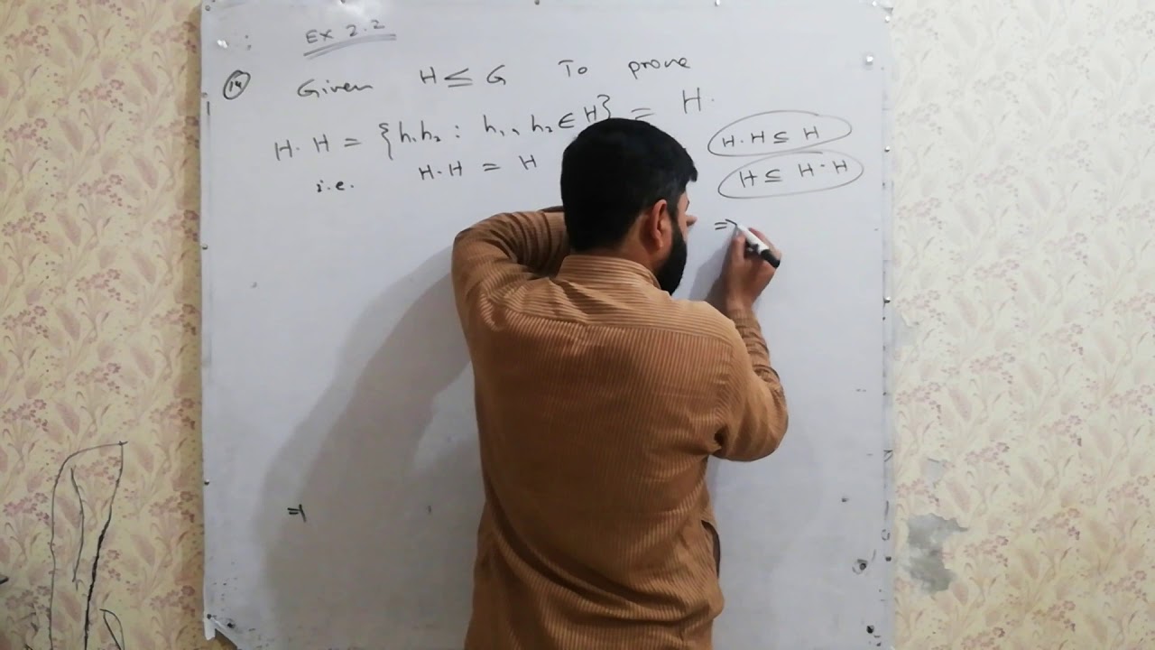 Group Theory lecture # 9 by Sir Waheed - YouTube