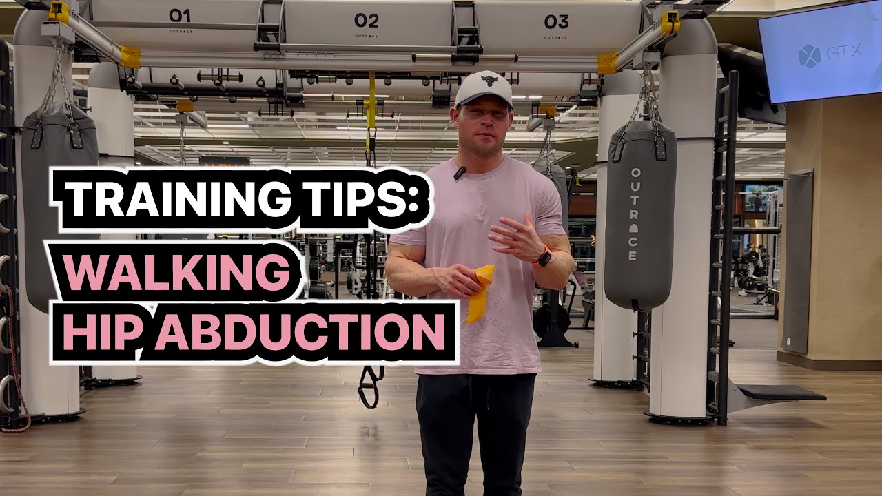 Training Tips: Walking Hip Abduction or Lateral Squat Walk - YouTube