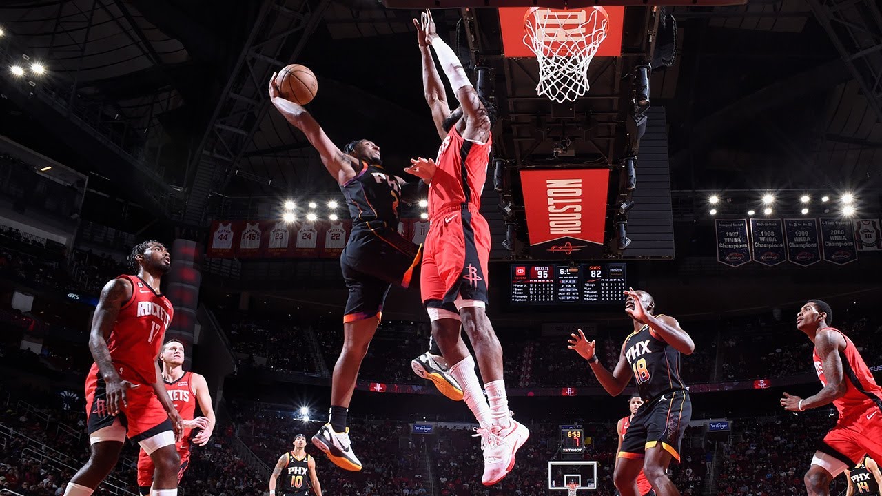 Josh Okogie block & dunk against Houston Rockets | 12/13/2022 - YouTube