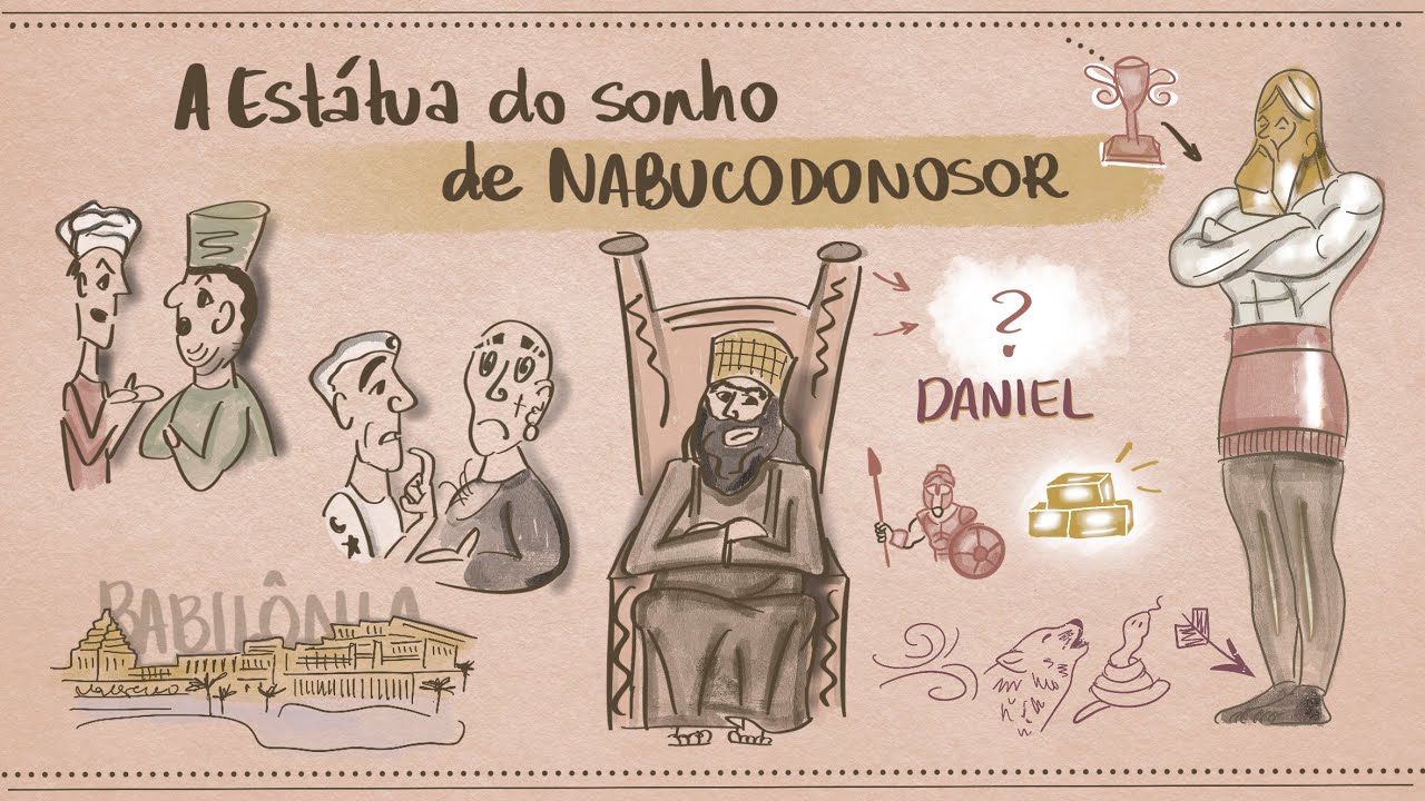 A Estátua do Sonho de Nabucodonosor - Aplicativo da Bíblia - YouTube