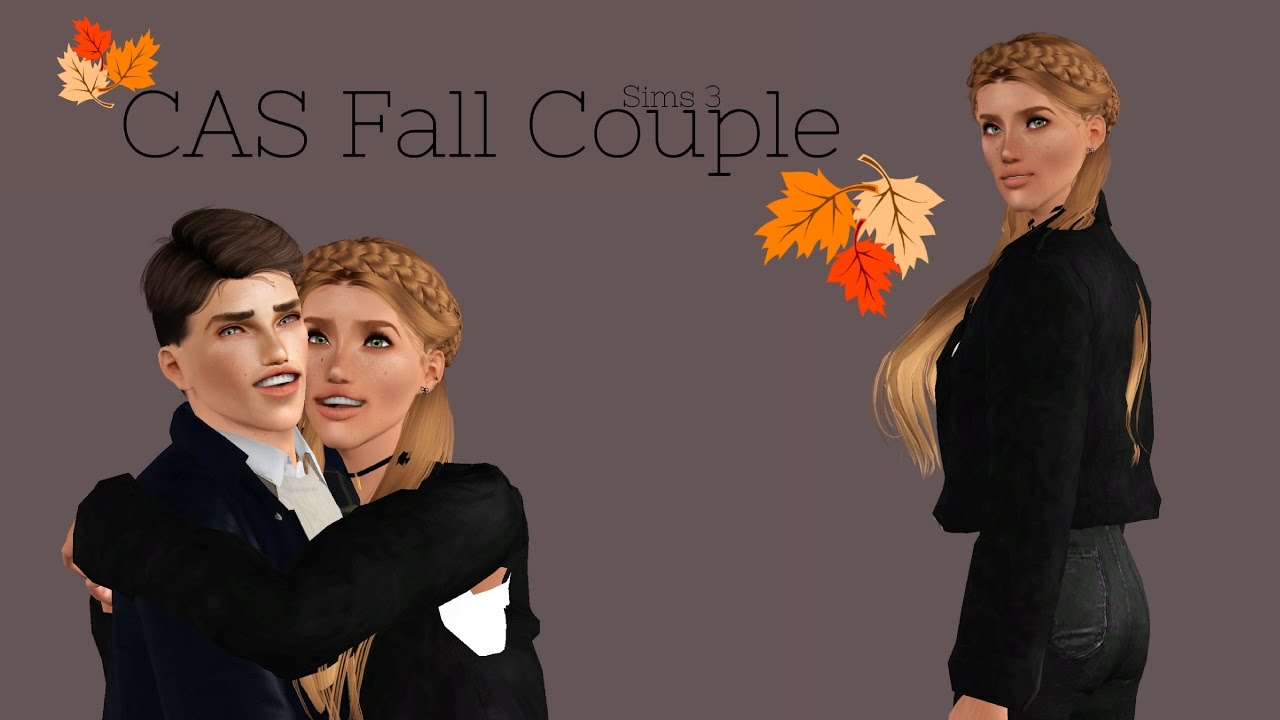 CAS | Fall Couple | Sims 3 - YouTube