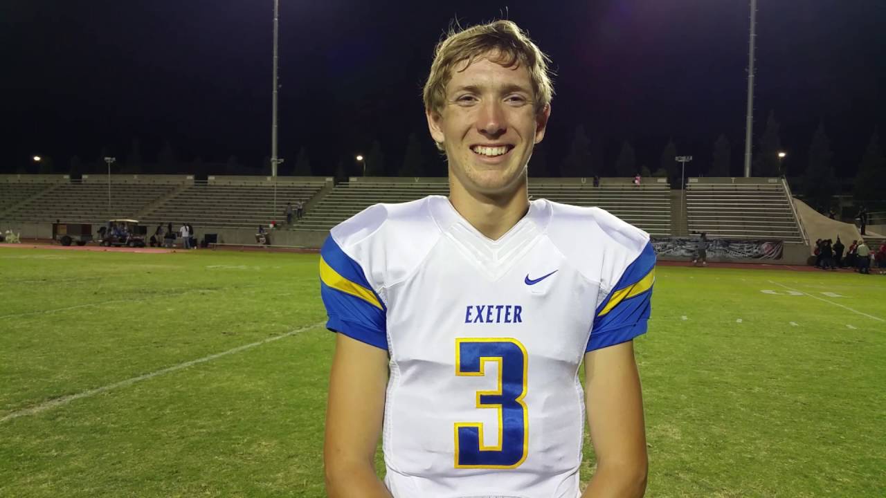 Rawsportz Interview with Exeter Senior Star QB Skylar Miller - YouTube
