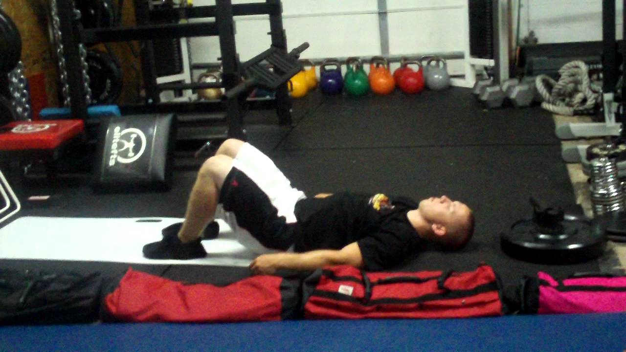 Single Leg Slide Board Leg Curl - YouTube