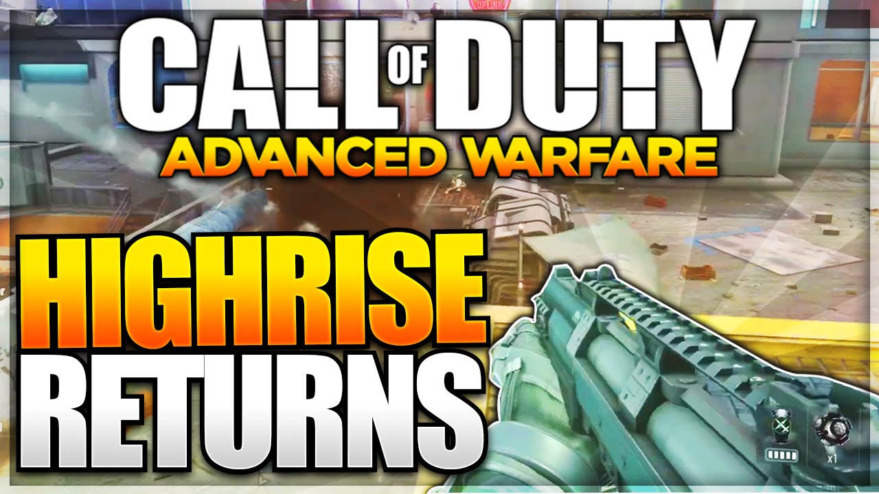 Call Of Duty AW - NEW "HIGHRISE Remake" NEW Supremacy DLC 3 "SKYRISE ...