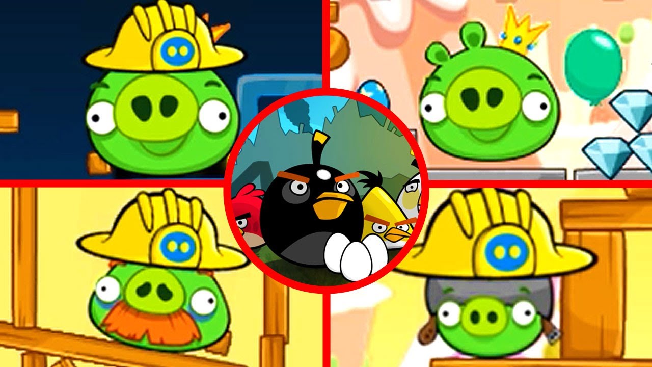 Angry Birds Egg Edition - All Bosses (Boss Fight) 1080P 60 FPS - YouTube