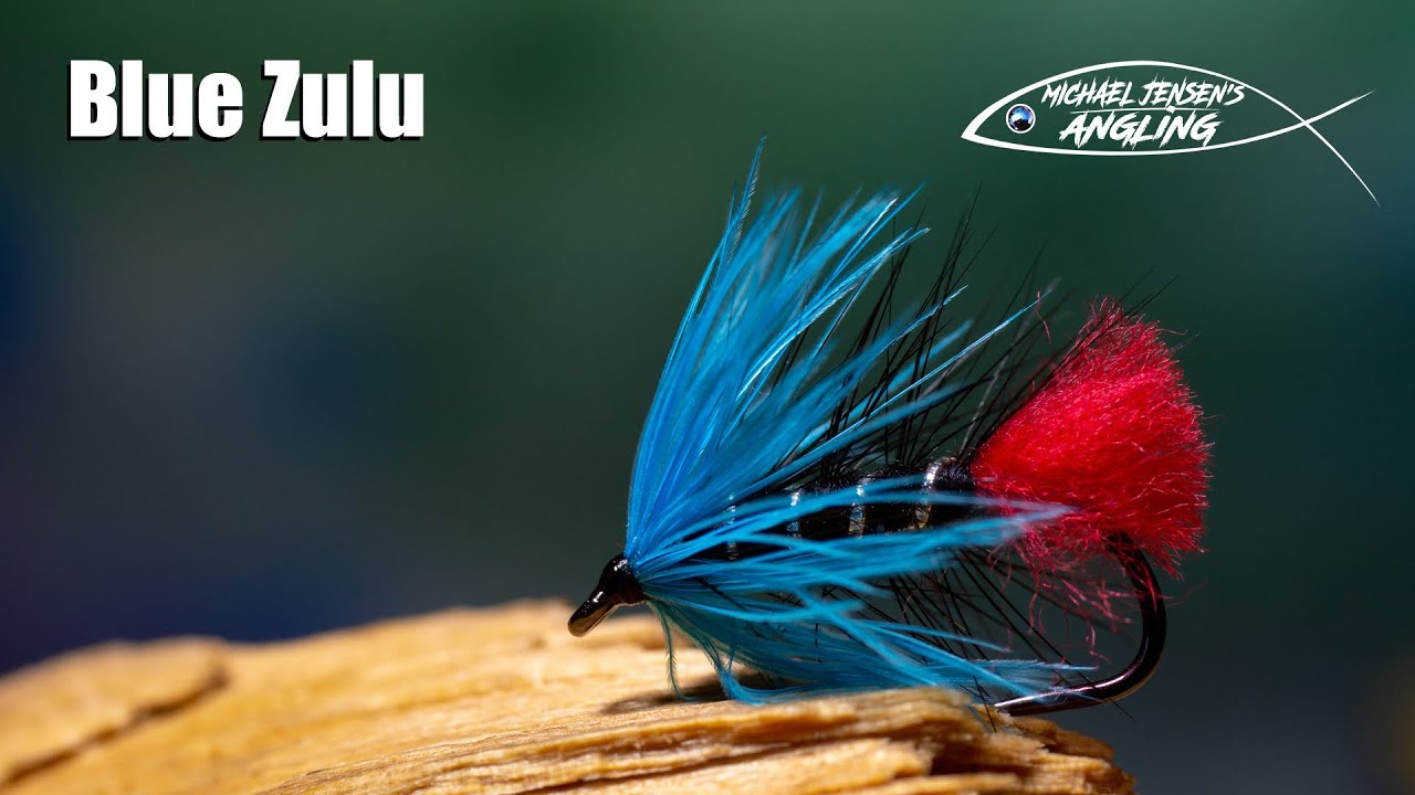 Blue Zulu - classic wet fly tying - YouTube