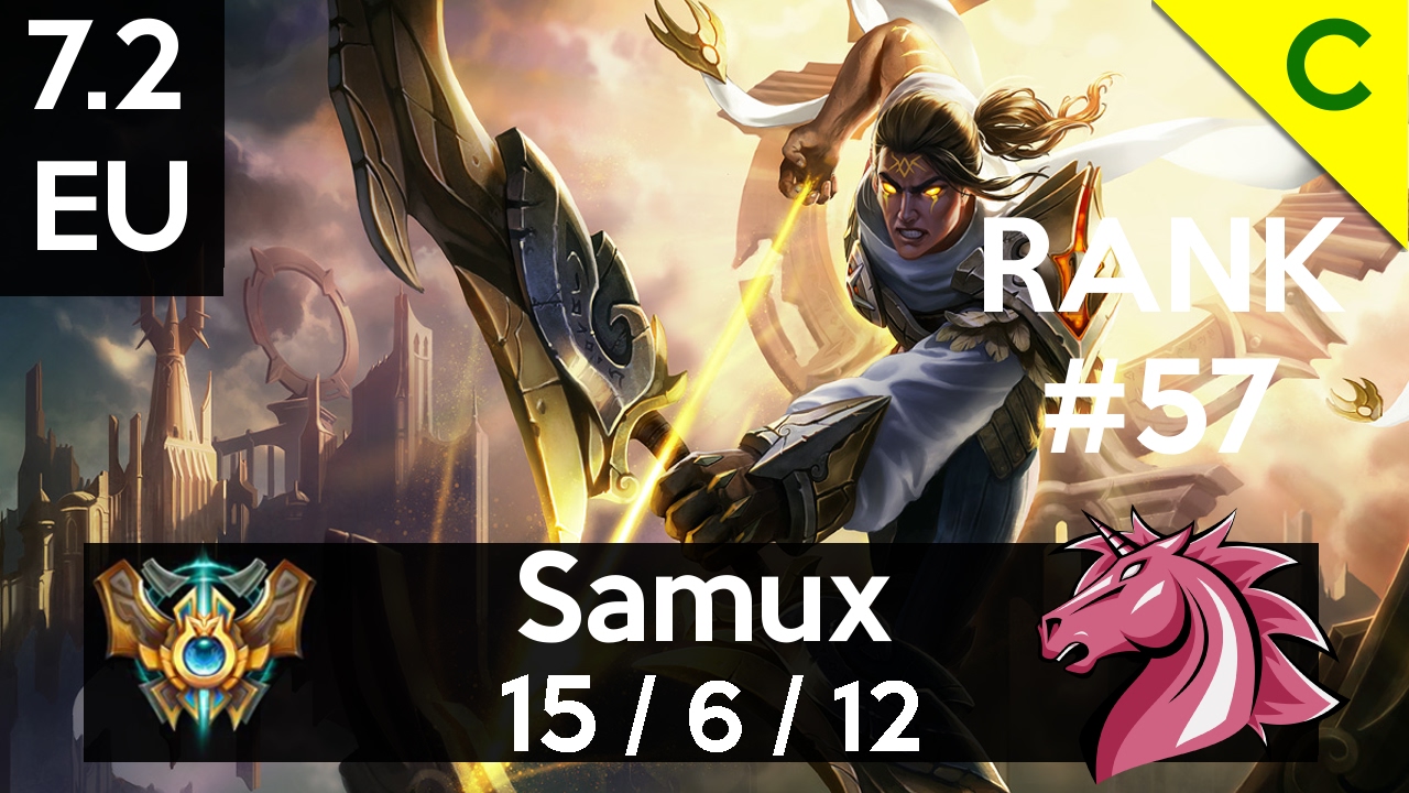 7.2 Gameplay - UOL Samux (Varus) 15-6-12 Lethality Build Varus - YouTube