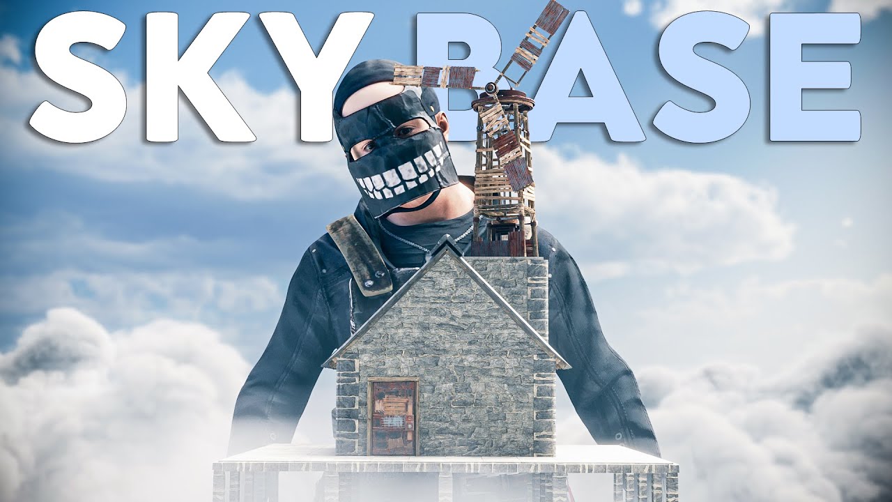 Living in a Solo Sky Base for a Wipe - YouTube