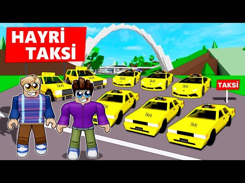 Taksi Şirketi Kurduk! 🚕🏡 Roblox Brookhaven RP
