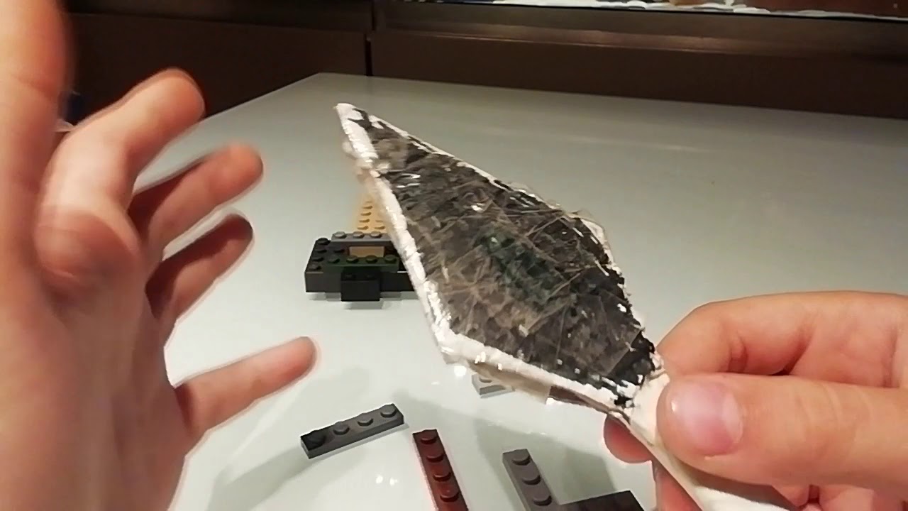 Como hacer un kunai lego - YouTube