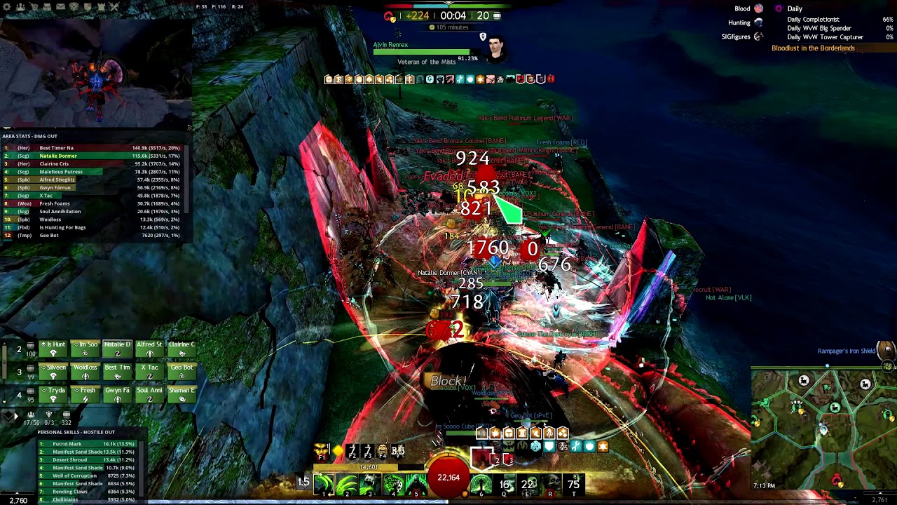 GW2 WvW - [RED] 8/15/18 Power Scourge PoV Fights - YouTube