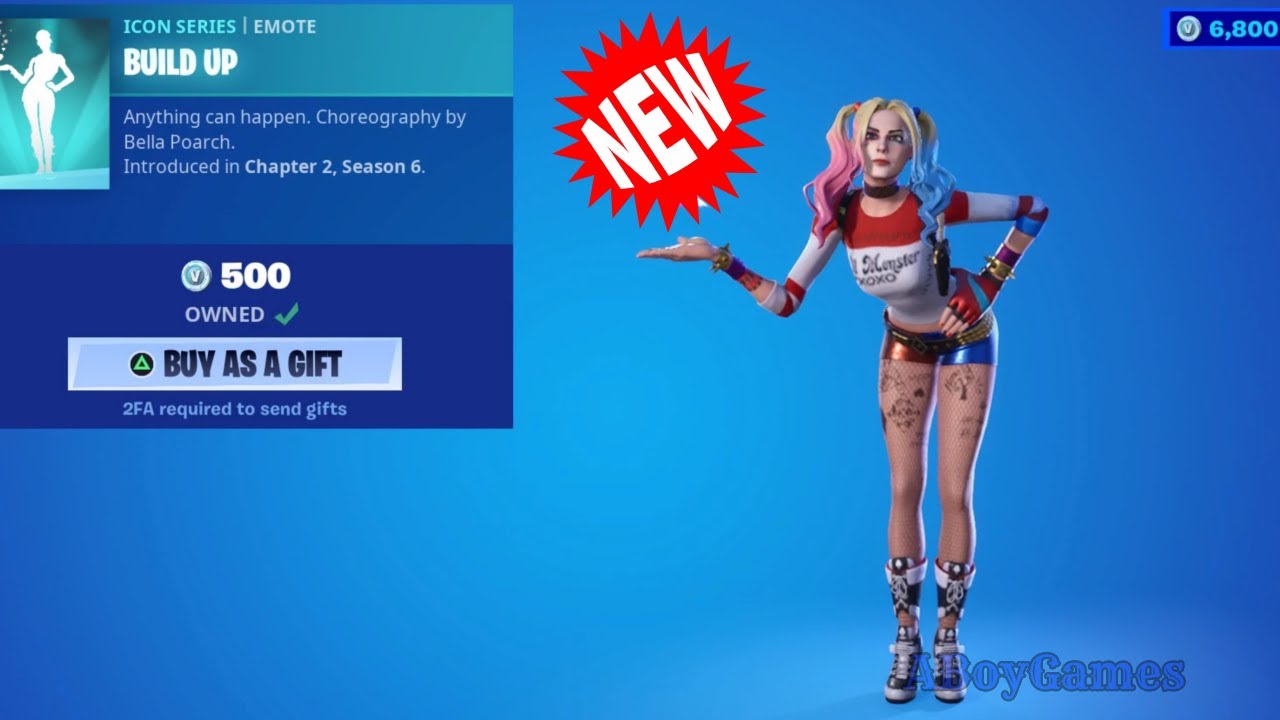 🔴NEW🔴 Fortnite Build up Emote & Tiktok Dance! Showcase W/ +40 Skins ...