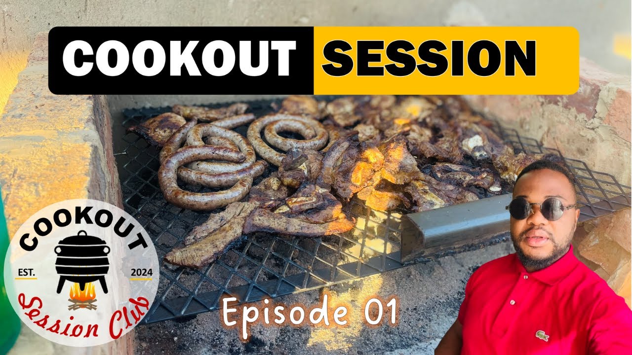 Cookout Session Club Episode 01 | Braai meat | Hennessy, Corona - YouTube