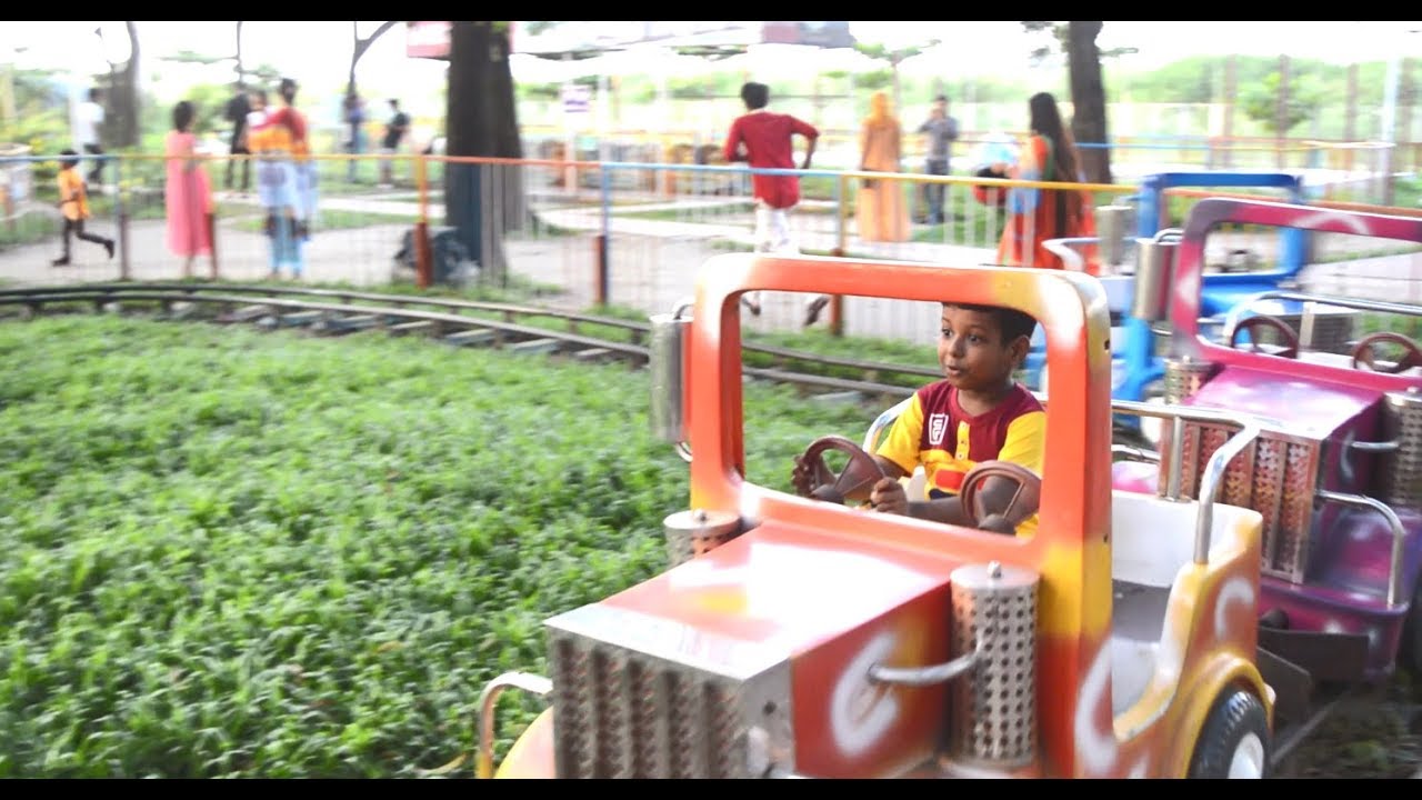 Mini Train & Baby Driver Mr.Taseen 5 Years old ride on Biman bahini ...