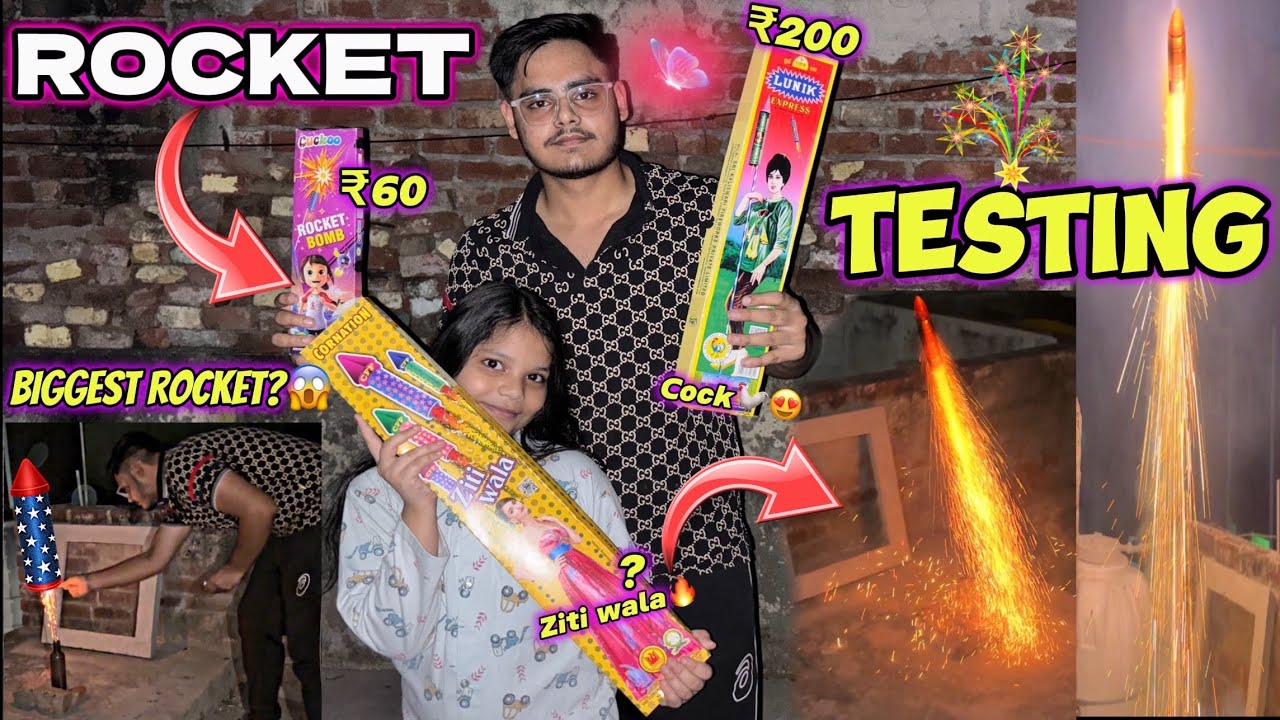 testing differents type of rocket 🚀🔥 || coronation rocket vs cock ...