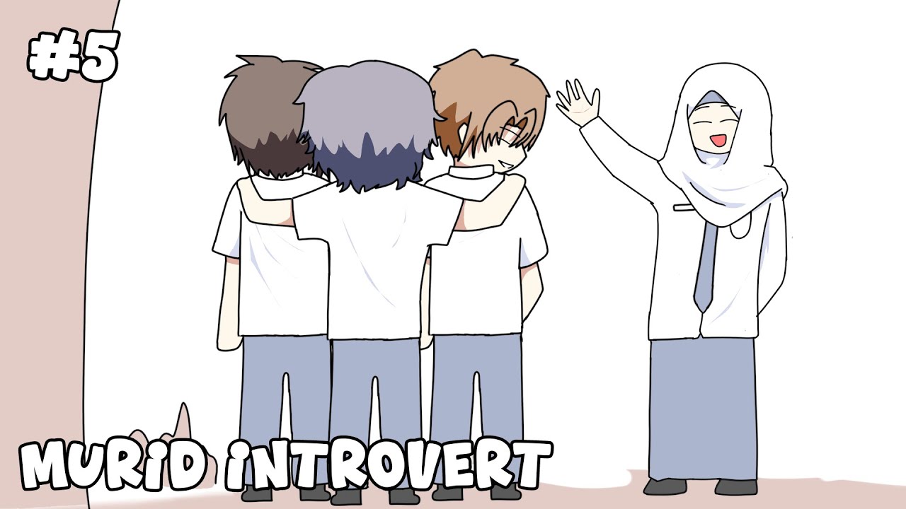 MURID INTROVERT 5 - (tema sekolah) Animasi Kyahoz - YouTube