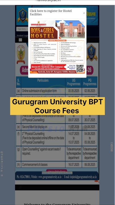 BPT Course Fees in Government University | Poornima Sharma #bpt #mpt #physiotherapy - YouTube