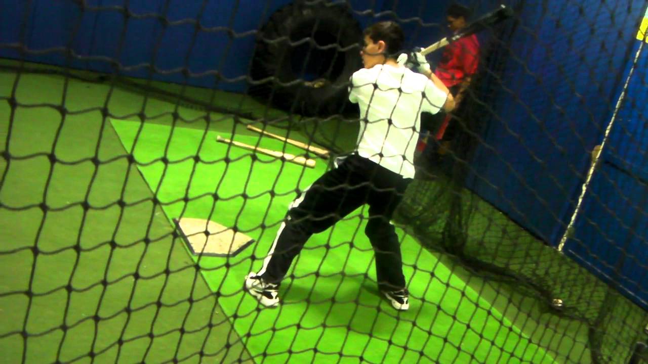 Daniel Bakst using that lower load@NYhittingAcademy of Harlem - YouTube