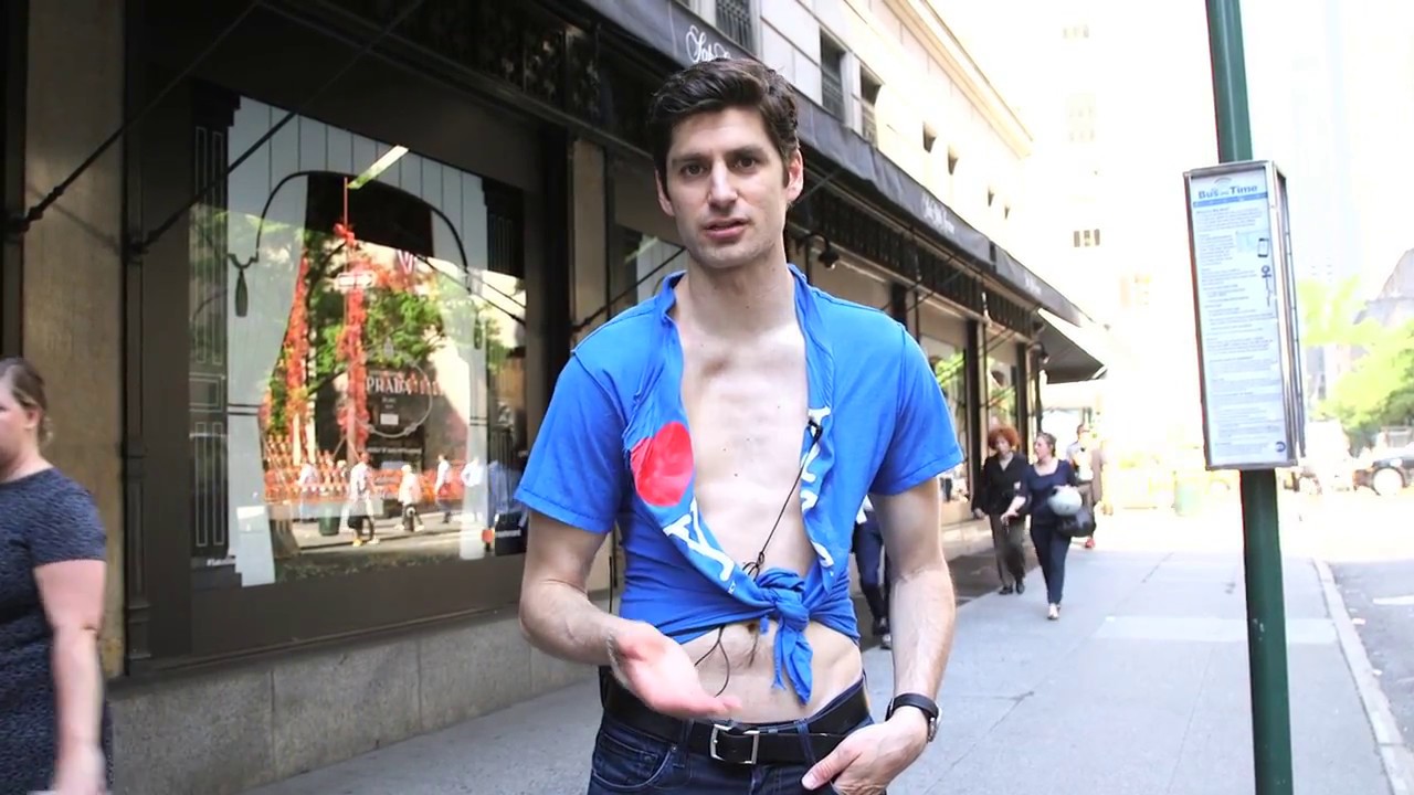 Ben Aaron Battles The Hot Weather With Some Ice And A Very Large Fan ...