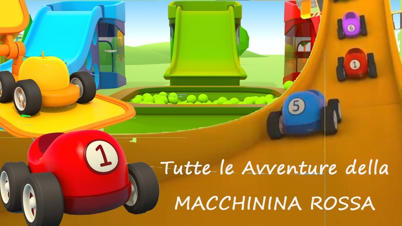 Tutte le Avventure della Macchinina Rossa! Helper Cars | Compilation 25 ...
