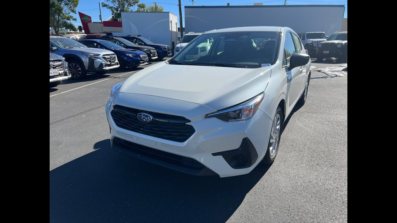 2024 Subaru Impreza Base CA Redding, Eureka, Red Bluff, Corning ...