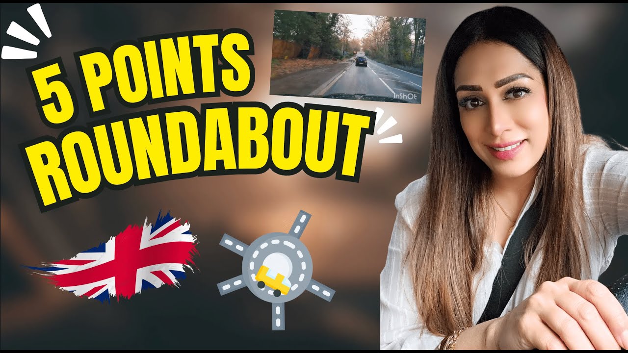 5 Points Roundabout | Slough & Uxbridge Driving Test Route - YouTube
