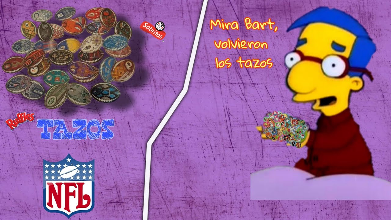 TAZOS NFL Ruffles / Rumor del regreso de los TAZOS - YouTube