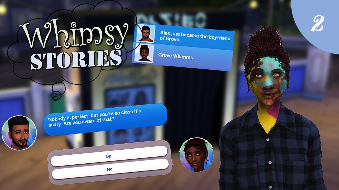 Finding LOVE? So Soon? | The Sims 4 | Whimsy Stories Legacy - Gen. 1 #2 ...