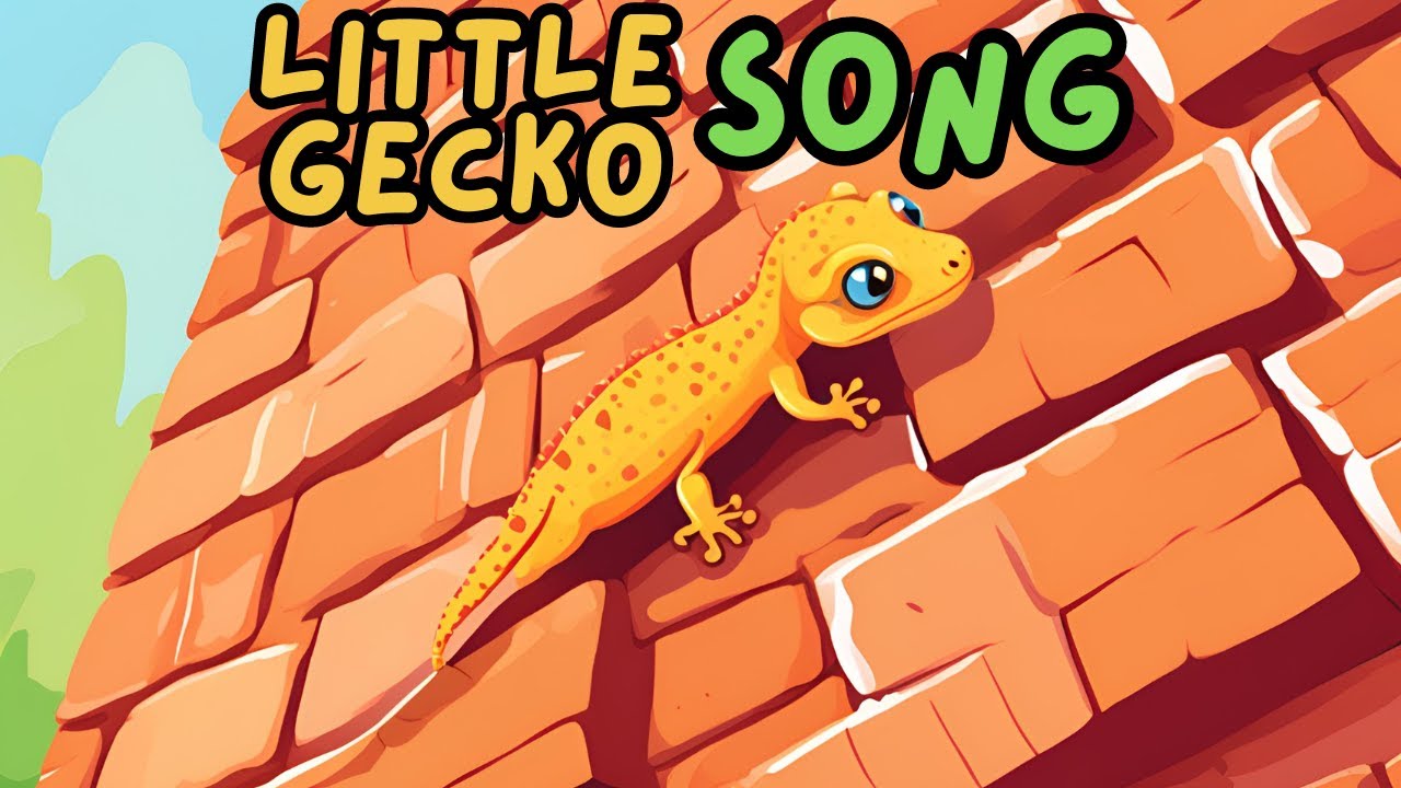 Little gecko song | songs for kids | kids songs | kids music - YouTube