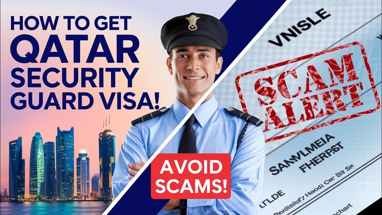 How to Get Qatar Security Guard Visa | Be Aware of Scames | Infobyte ...
