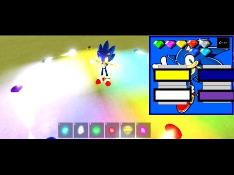 Roblox sonic universe rp all chaos emeralds location