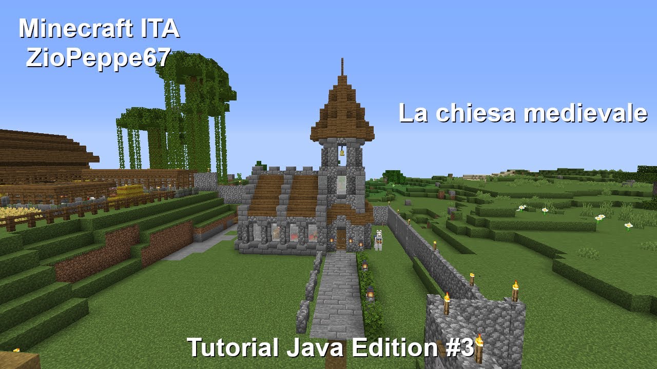 Minecraft ITA - Come costruire una chiesa medievale - Tutorial Java ...