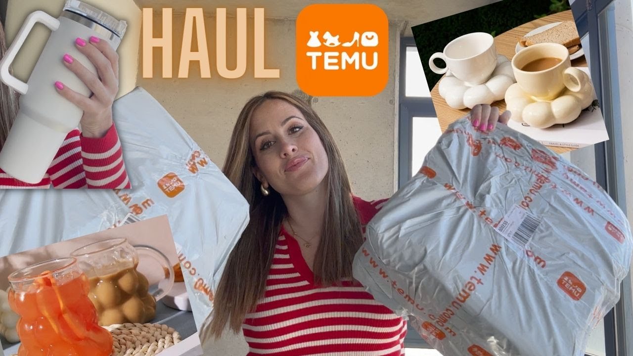 SUPER HAUL TEMU FINDS 2024 // Stanley cup, aesthetic, etc. - YouTube