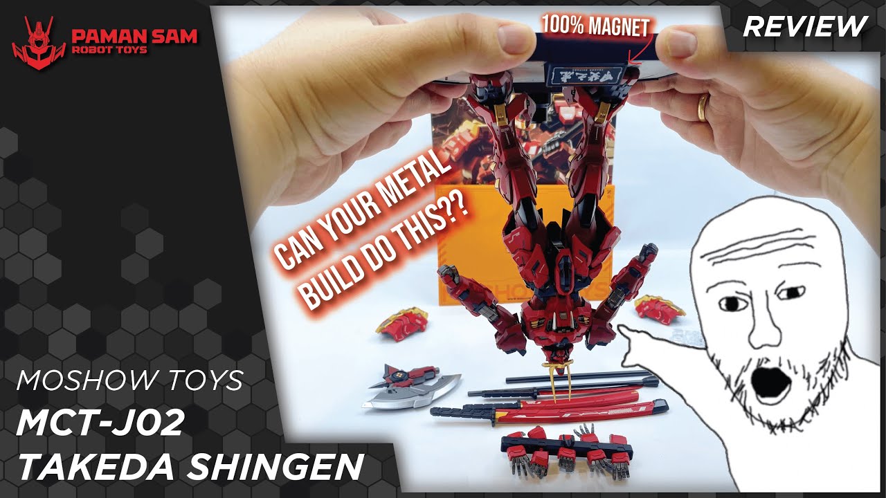 [Review] Moshow MCT-J02 Illustrous class 1/100 Takeda Shingen Metal ...