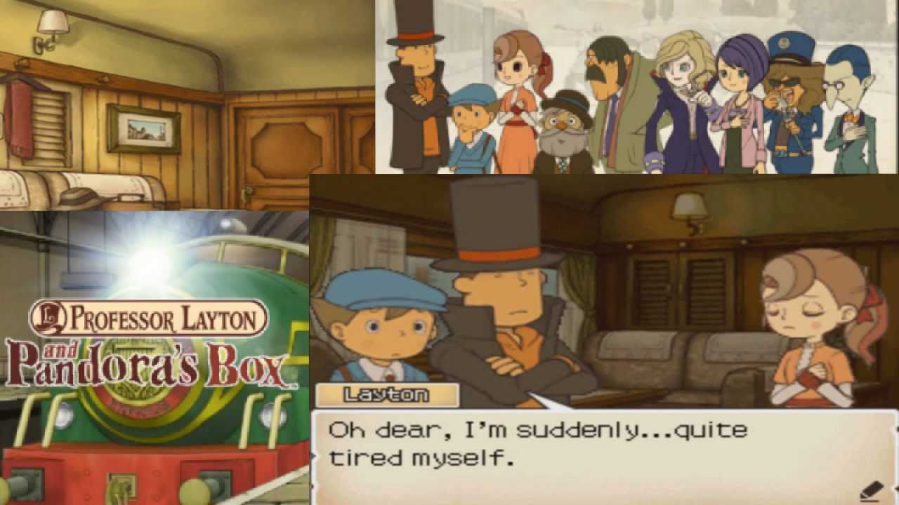 Professor Layton and Pandora's Box Walkthrough [Part 9] - YouTube