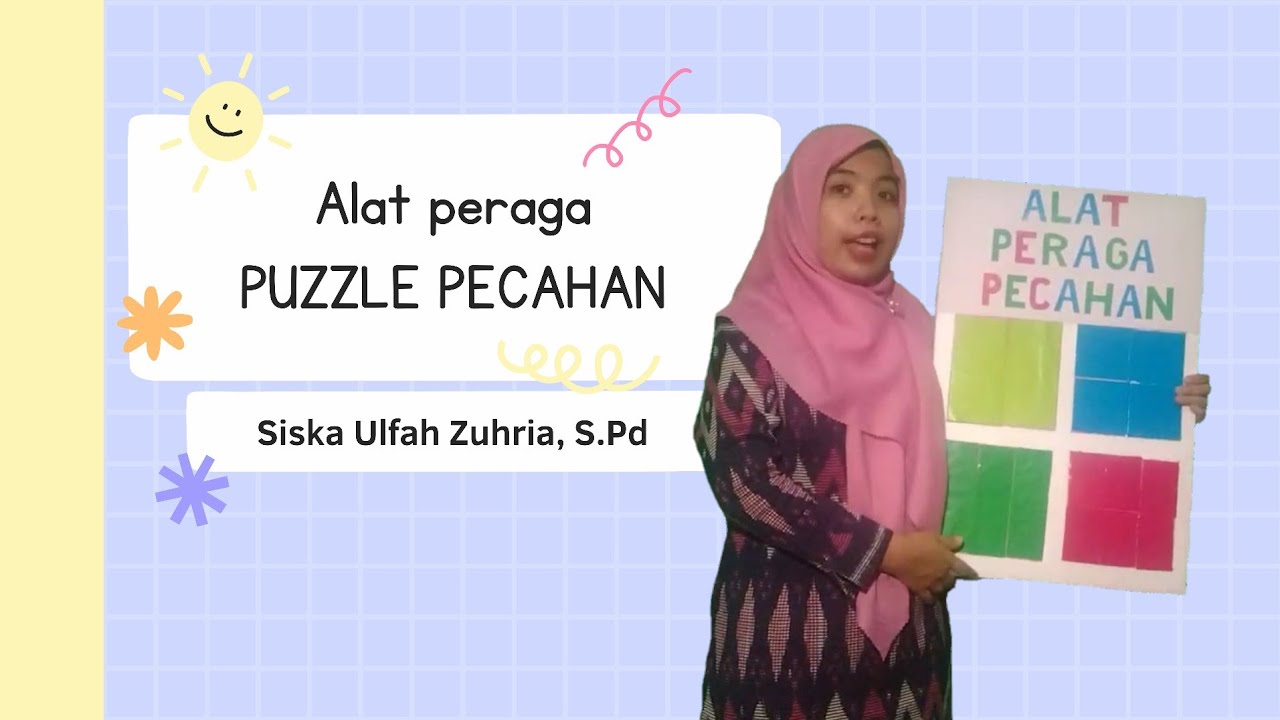 Alat Peraga PUZZLE PECAHAN Kelas 4 - YouTube