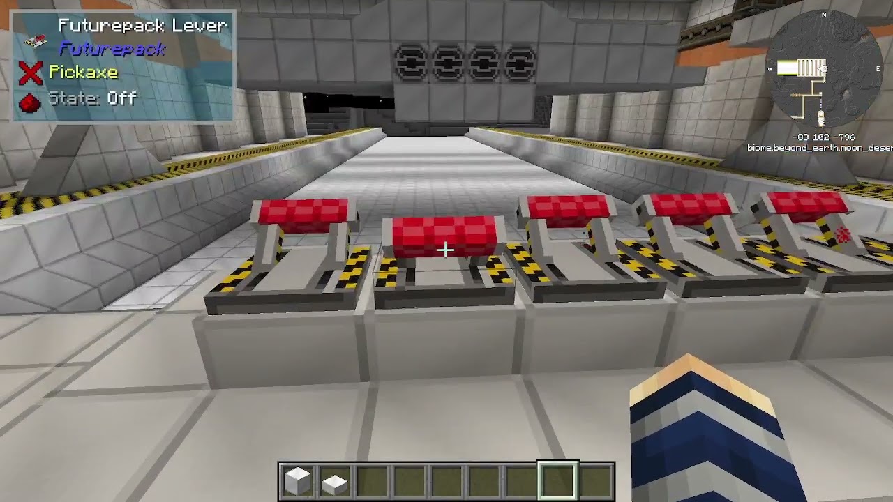 Deep space Departure: Ship hanger Showcase (Create + Futurepack) Prototype - YouTube