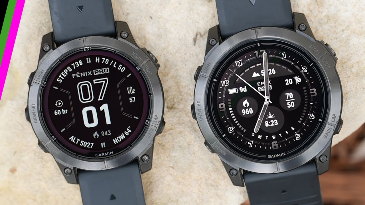 Garmin Epix Pro Vs Fenix 7 Pro Which Is The Best Garmin Watch For